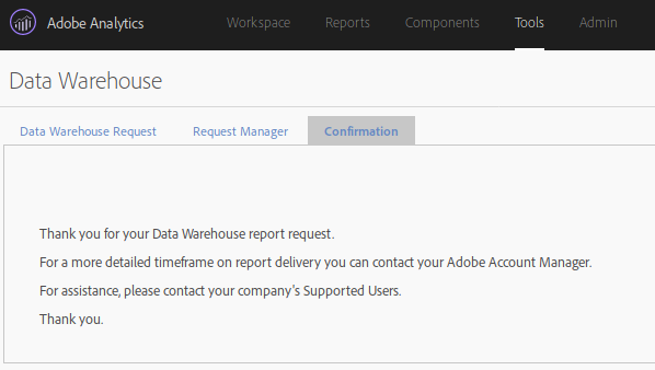 Adobe Analytics Data Warehouse - The Digital Marketing Architect